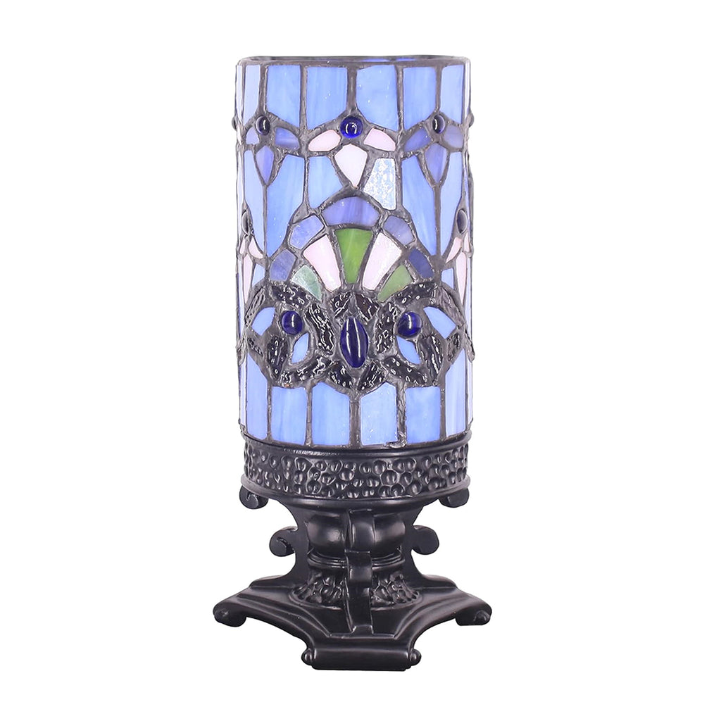 Werfactory® Small Tiffany Table Lamp Stained Glass Baroque Style ...